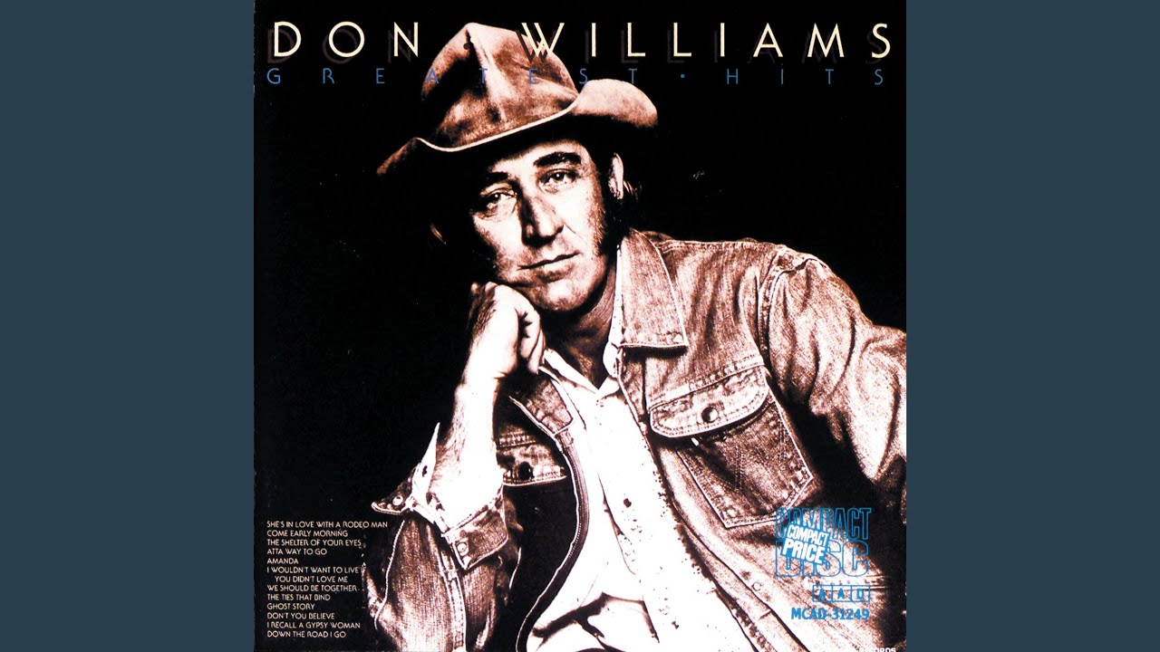 Don Williams – I Recall A Gypsy Woman – Oldies Songs
